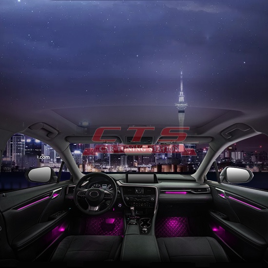 Lexus RX replaceable partitioned luminous ambient light 2016-2020